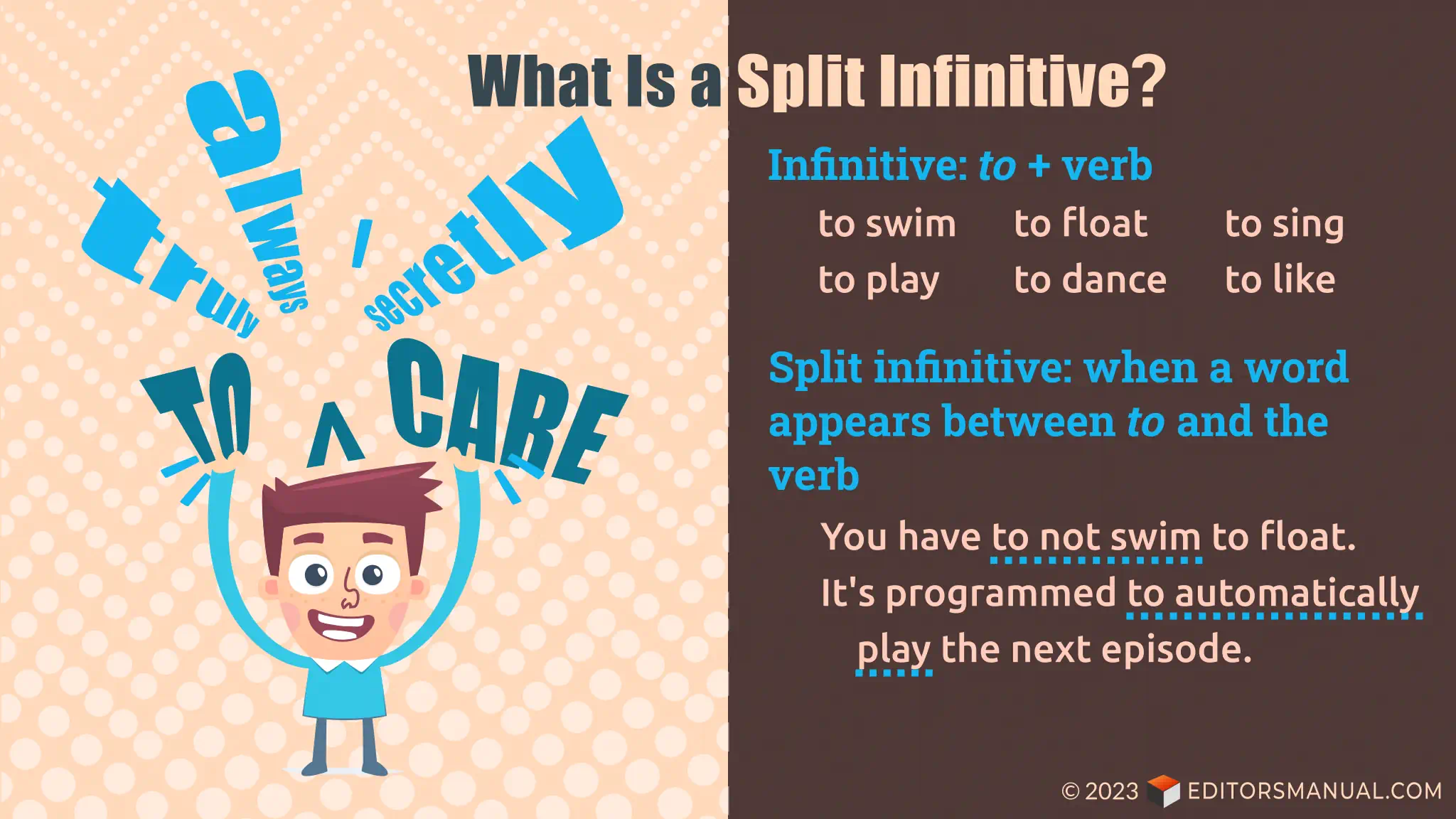 Split Infinitive The Complete Guide with Examples The 53 OFF